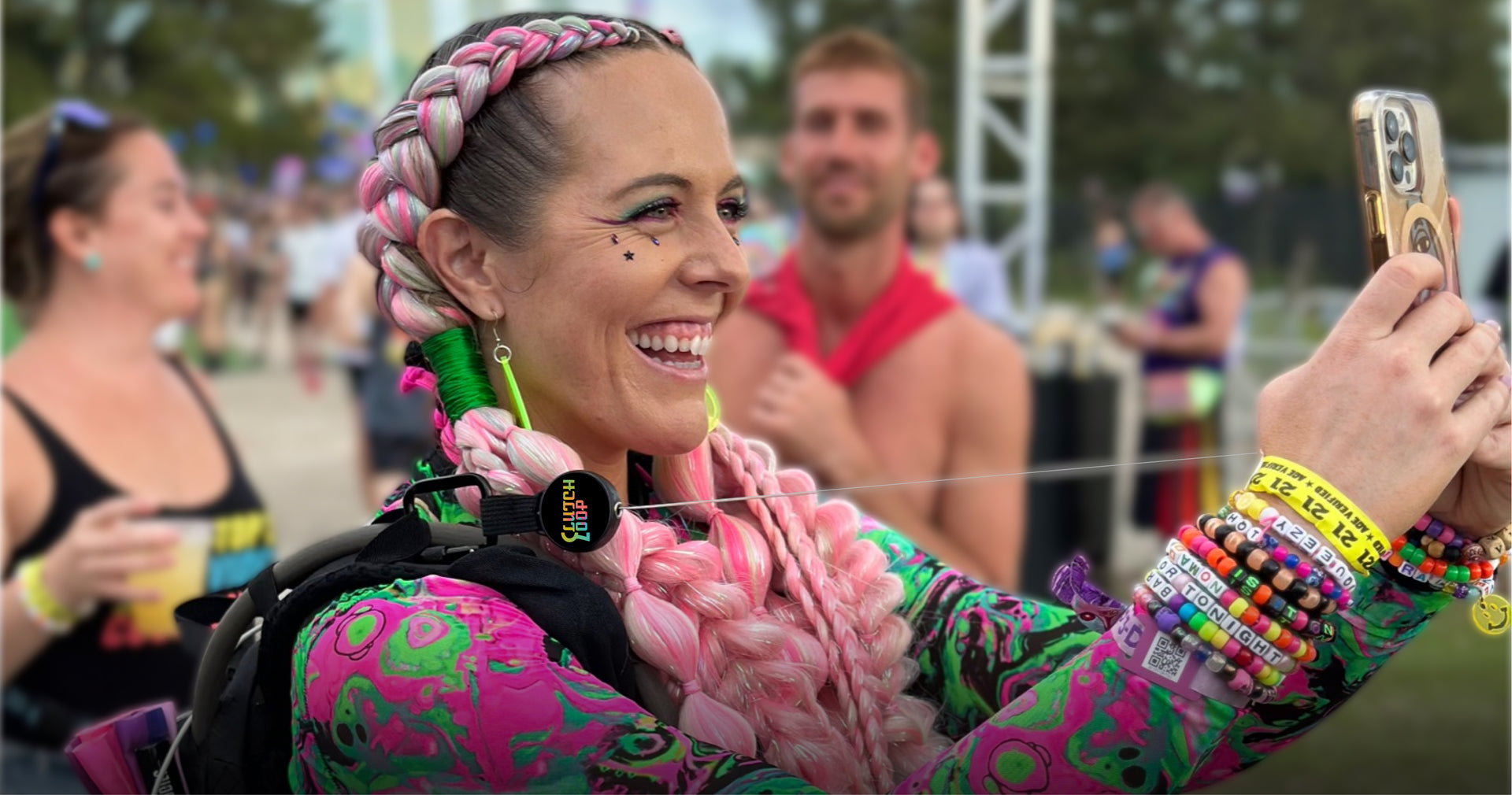 ClutchLoop Universal Anti-Theft Phone Tether